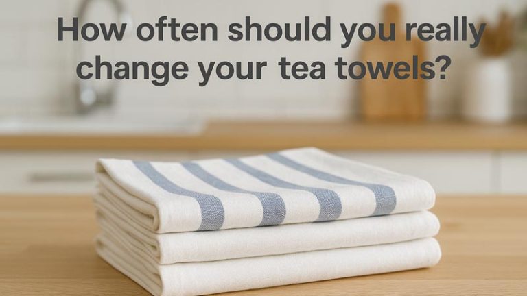 How often should you really change your tea towels? - BLANC Tea Towel