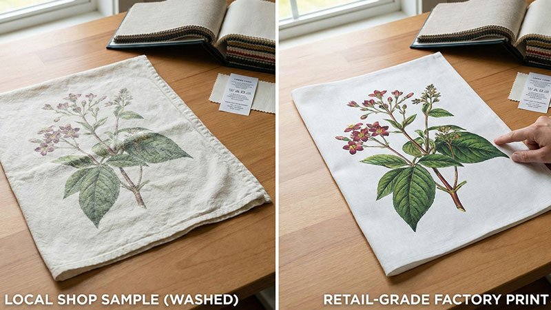 Does Officeworks Offer Tea Towel Printing? - BLANC Tea Towel